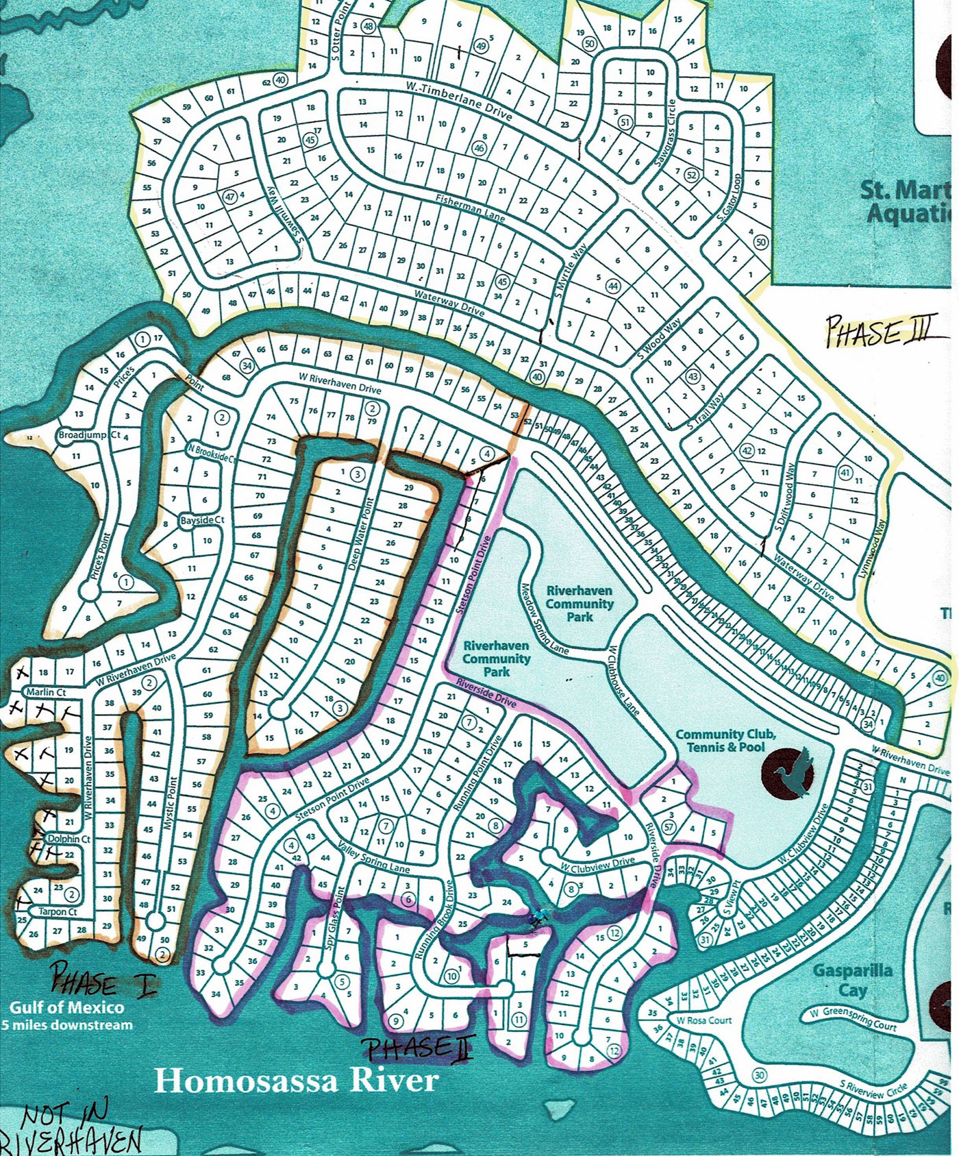 Street Map | Riverhaven Village